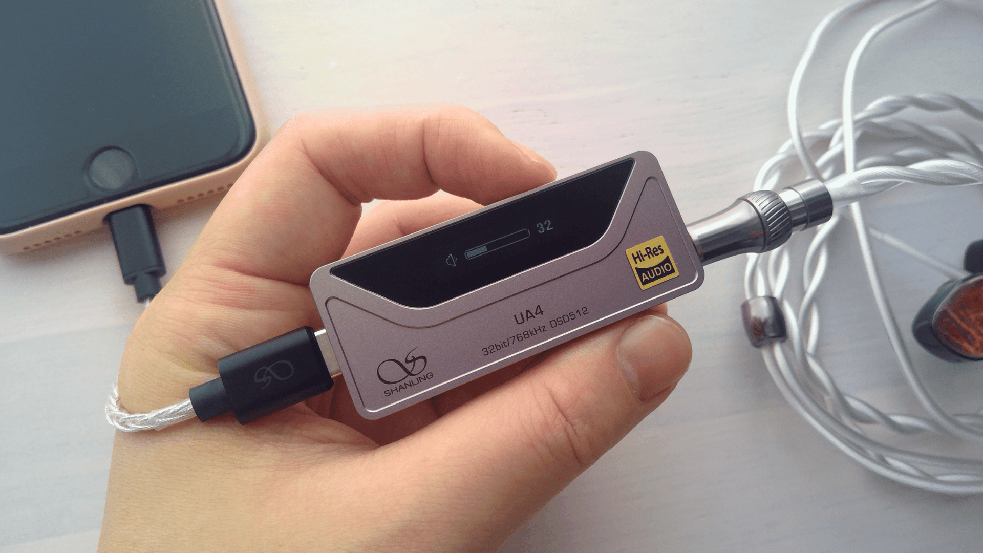 【実機レビュー】SHANLING UA4徹底解説！初心者におすすめのスマホ用DAC | DTMいんふぉ